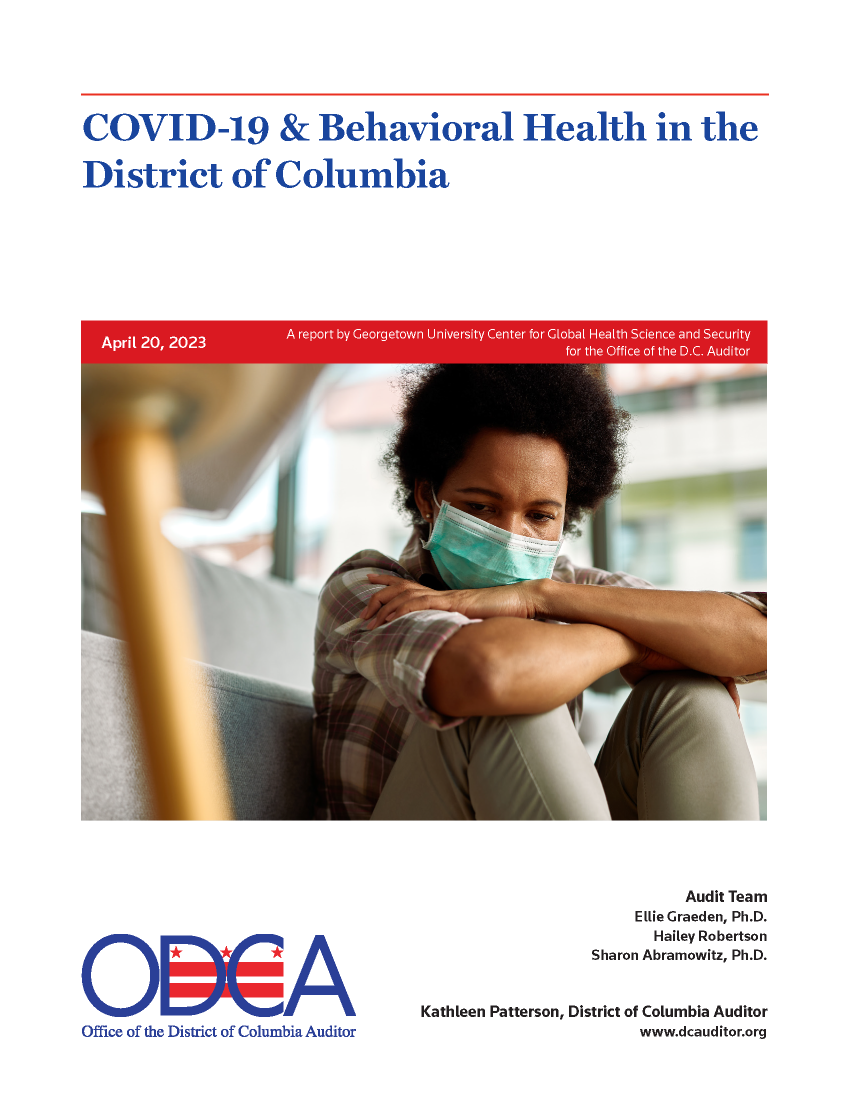 COVID-19 Pandemic Impacted Behavioral Health in D.C. and Drove ...